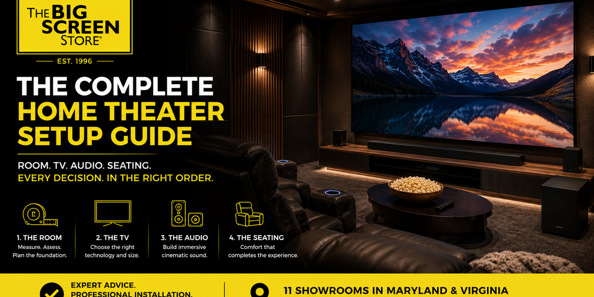 The Complete Home Theater Setup Guide (2026) — The Big Screen Store